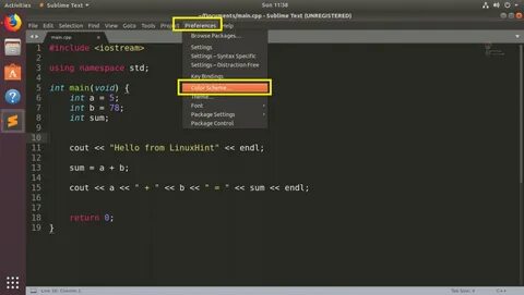 Цветовые схемы для sublime text 3