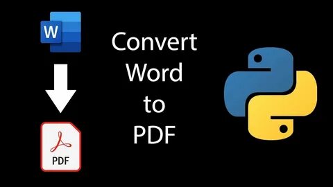 how to convert docx to pdf python: Yandex Görsel'de 1 bin görsel bulundu