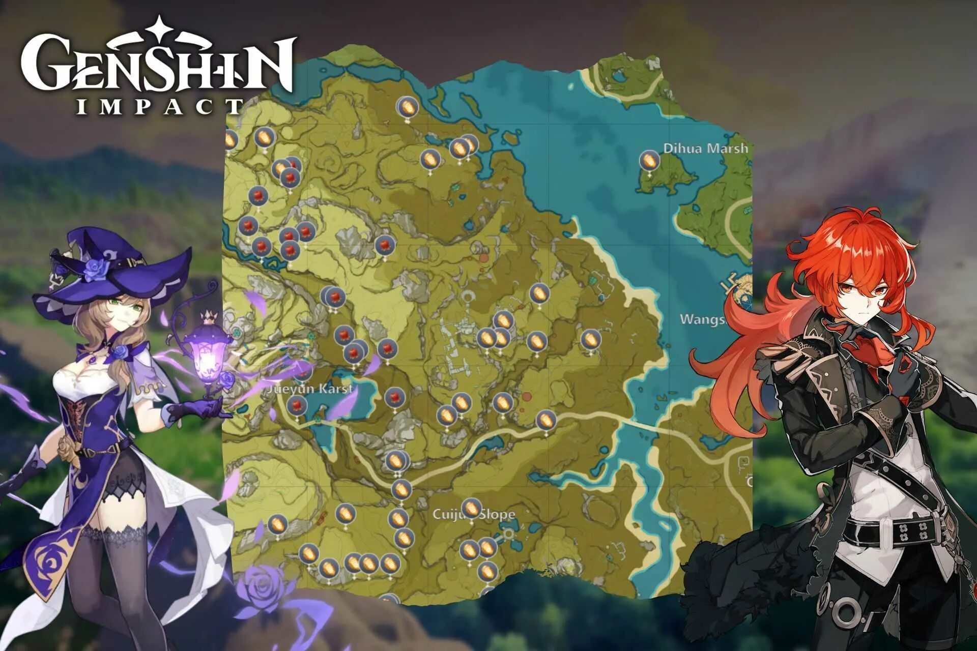 Genshin impact interactive map