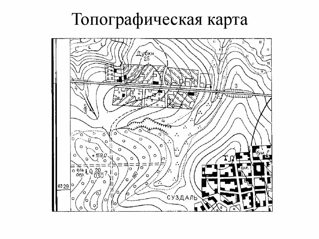 Тематическая карта схема