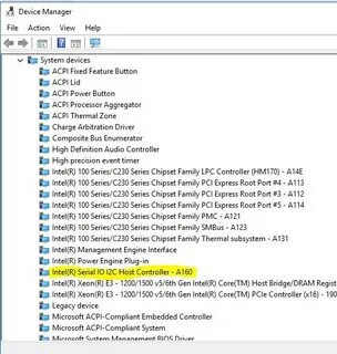 intel r 100 series/c230 series chipset family lpc controller a143 msi ...