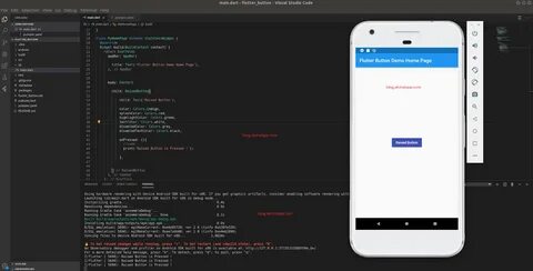 Flutter Change Button Above Text Dynamically Android Ios Example Tutorial - thed - EroFound