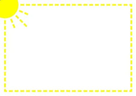 Sunshine Page Border