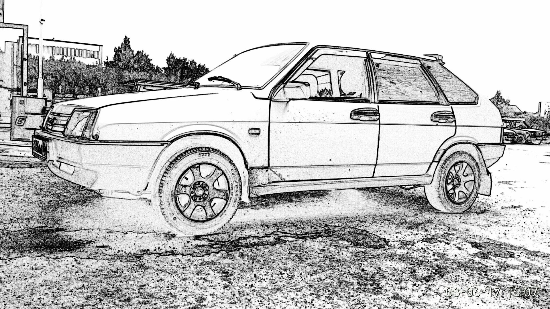 Раскраски автоваз