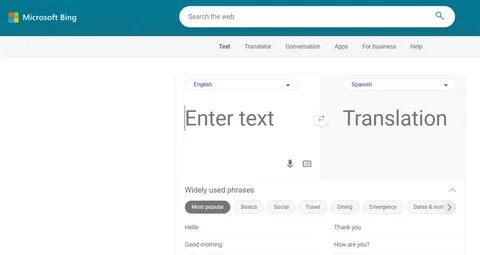 bing microsoft translator: Yandex Görsel'de 1 bin görsel bulundu