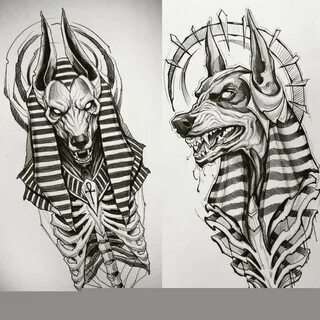 Тату анубис на руке для мужчин: лучшие эскизы и идеи - tatpix.ru