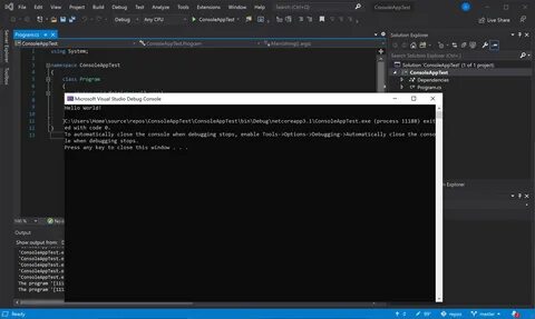 How to Keep the Debug Console Docked in Visual Studio - Stack Overflow - EroFound