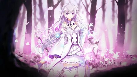 re zero emilia wallpaper 1